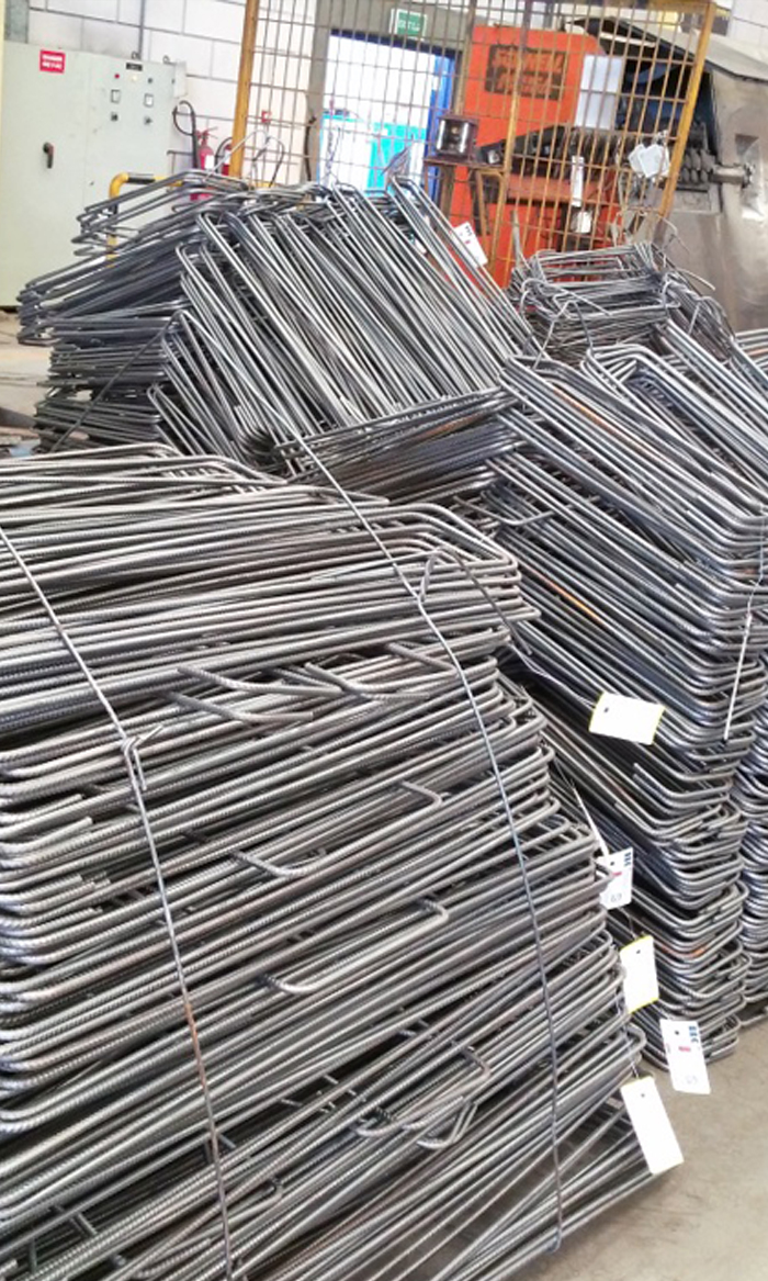 Cut and Bent Steel Rebar | wire mesh supplier in uae | BRC ARABIA